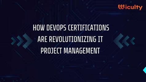 How Devops Certifications Are Revolutionizing It Project Management Pptx