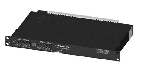 DC Power Discribution Panels And Breakers Trimm Inc