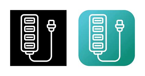 usb hub vector icon 39282060 vector art at vecteezy