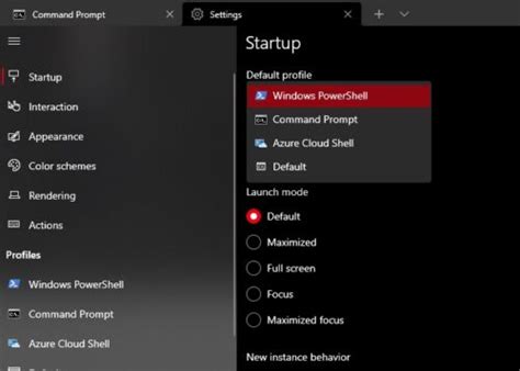 How To Change The Default Shell In Windows Terminal