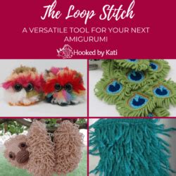 How To Loop Stitch Video Tutorial Hooked By Kati
