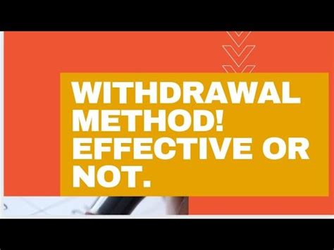 How To Withdraw During Sexual Intercourse For Effective Contraceptive YouTube