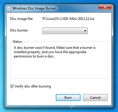 Burn Iso Files Right In Windows Without The Need For Third Party Software