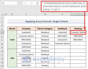 How To Extract Unique Values Based On Criteria In Excel