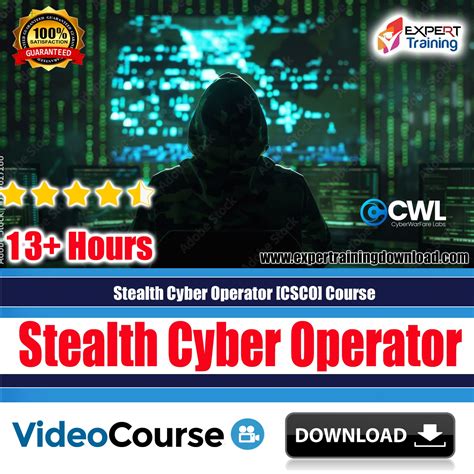 Stealth Cyber Operator Csco Course Expert Training
