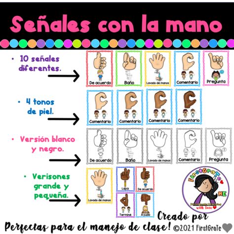 Señales Con La Mano Made By Teachers