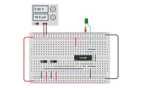 Circuit Design Or Using Nand Tinkercad