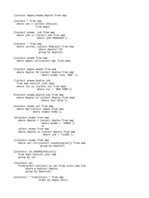 Using Sub Queries Pdf