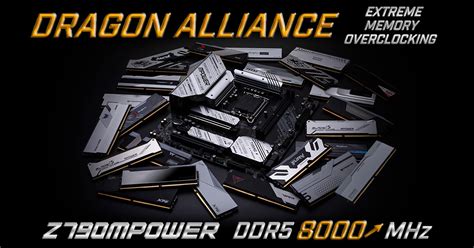 “dragon Alliance” Allow Effortlessly 8000 Memory Frequencies With Partnered Memory Brands