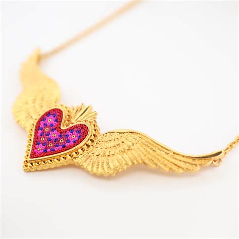 Love And Freedom Necklace Morena Corazon Usa