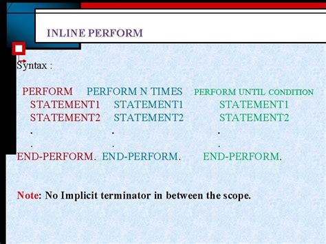 Control Sequence Verbs Cobol Training Class8 Control Sequence