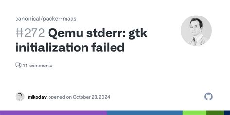 Qemu Stderr Gtk Initialization Failed · Issue 272 · Canonicalpacker