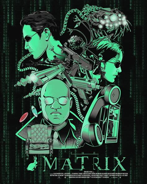 The Matrix Poster By Sam Holland