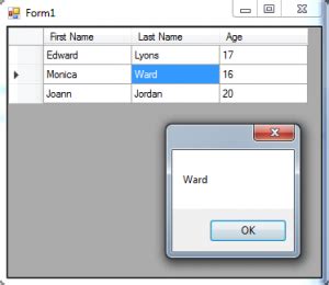 آموزش برنامه نویسی کنترل DataGridView
