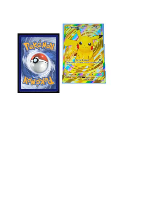 Pikachu Tcgp Card Pdf