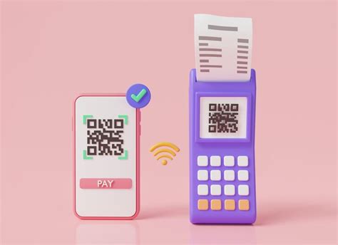 모바일 및 Pos 단말기 온라인 쇼핑 전자 청구서 지불에서 온라인 결제를 위한 Qr 코드 스캔 결제 성공 트랜잭션 온라인 스캔