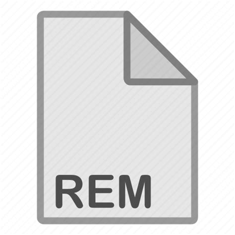 Extension File Format Hovytech Misc Rem Type Icon Download On Iconfinder