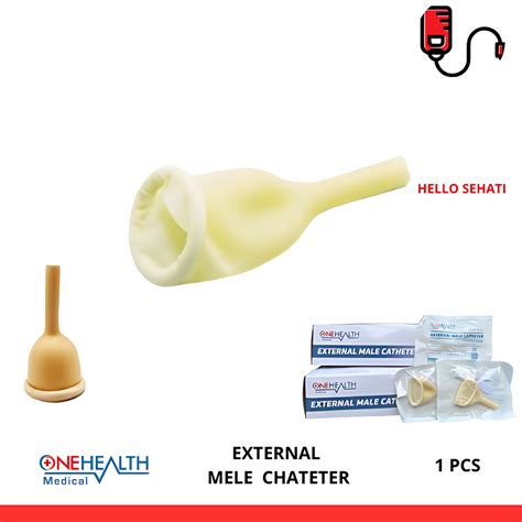 Jual Onehealth Kondom Kateter External Condom Catheter Pria S M Dan L