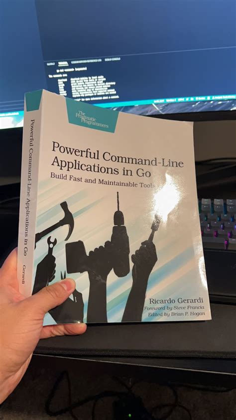 Just Completed Reading ‘powerful Command Line Applications In Go And