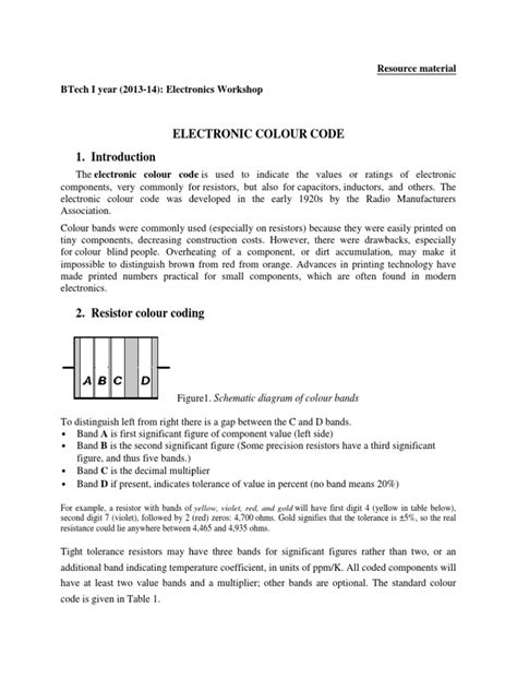 pdf electric resistor color coding dokumen tips