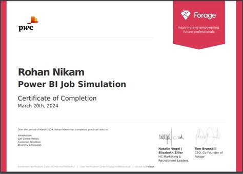 Powerbi Datavisualization Analyticalskills Problemsolving Pwcswitzerland Foragesimulation