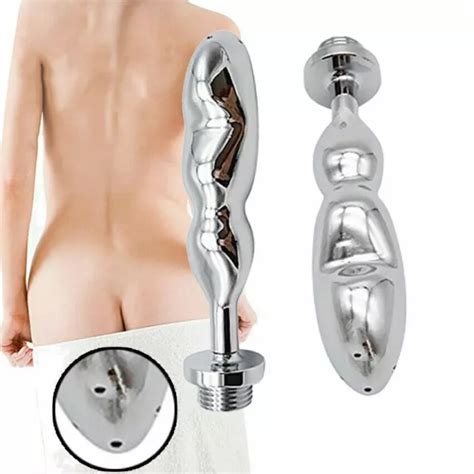 Washing Sex Enema Anal Douche Plug Head Vaginal Dildo Anal Colon Cleaner Shower Eur 22 79