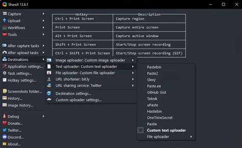 how do i configure sharex help center