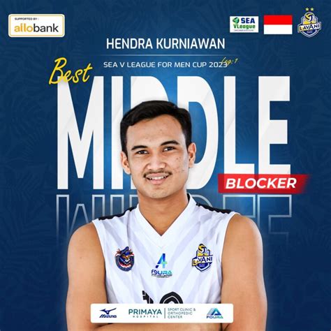 Profil Hendra Kurniawan Middle Blocker Terbaik Timnas Voli Indonesia