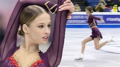 2022 23 Isu 피겨스케이팅 완벽한 클린 연기로 쇼트 3위로 오르는 키미 리폰드 [유럽선수권 여자 쇼트] Sbs