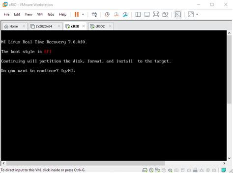 How To Create A CRIO Virtual Machine