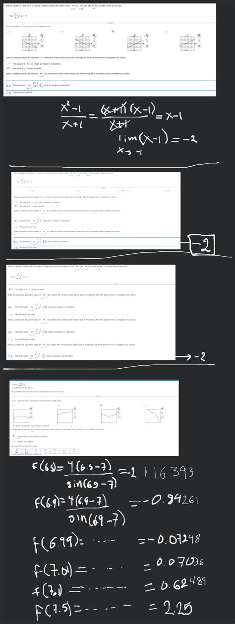 Sketch A Graph Of F And Use It To Make A Conjecture About The Values Of T
