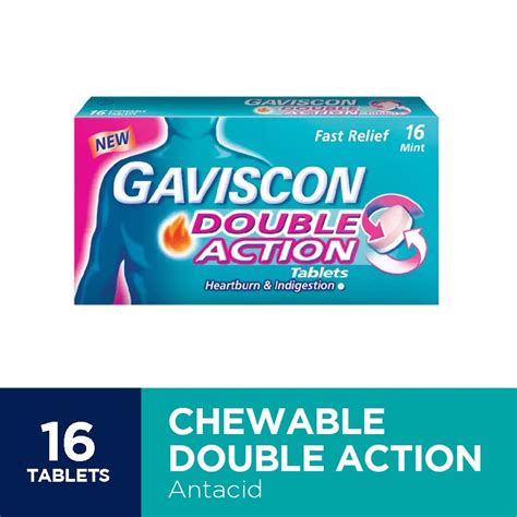 Gaviscon Chewable Tablets Home Watsons Philippines