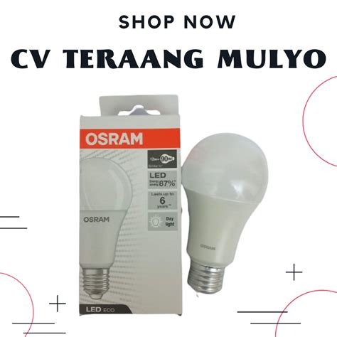 Jual Lampu Led 12 Watt Putih Cdl Osram Shopee Indonesia