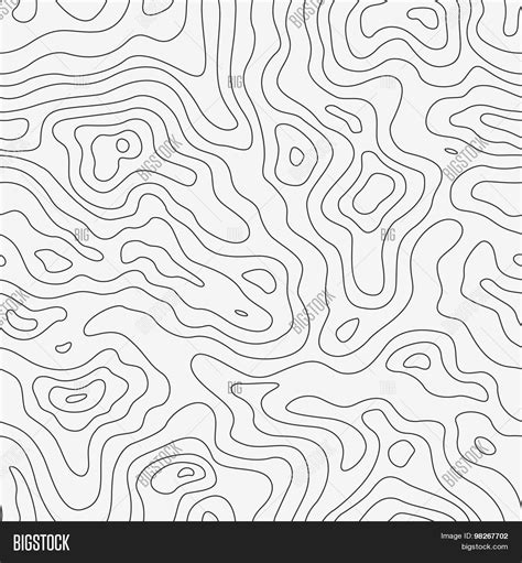 Topographic Map Vector Photo Free Trial Bigstock