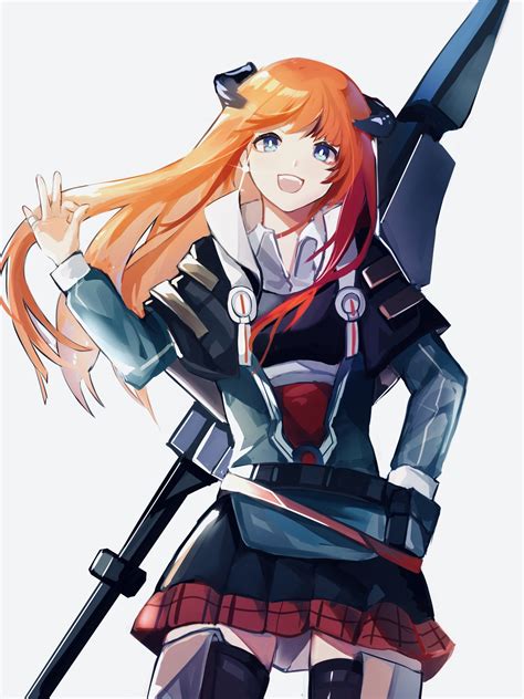 Bagpipe Arknights Drawn By Dumenggu Danbooru