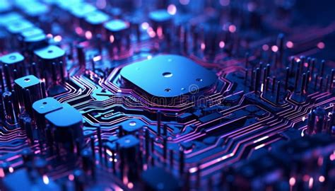 Complexity Of Modern Electronics Industry Computer Chips Semiconductors And Circuits Generated
