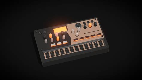 Volca Drum Buy Royalty Free 3d Model By Tkkjee [3ba42c2] Sketchfab Store