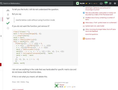 can question be deleted after answering and accepting mathematica