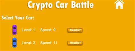 GitHub Apoorvlathey Crypto Car Battle NFT ERC Based HTML Game With Crypto Payouts To
