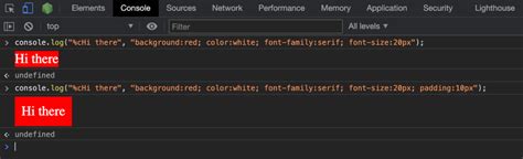 Style Consolelog Contents Statements Additional Knowledge