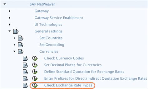 How To Check Exchange Rate Types In SAP