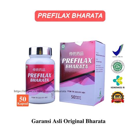 Jual Prefilax Bharata Herbal Asli Original 100 Shopee Indonesia