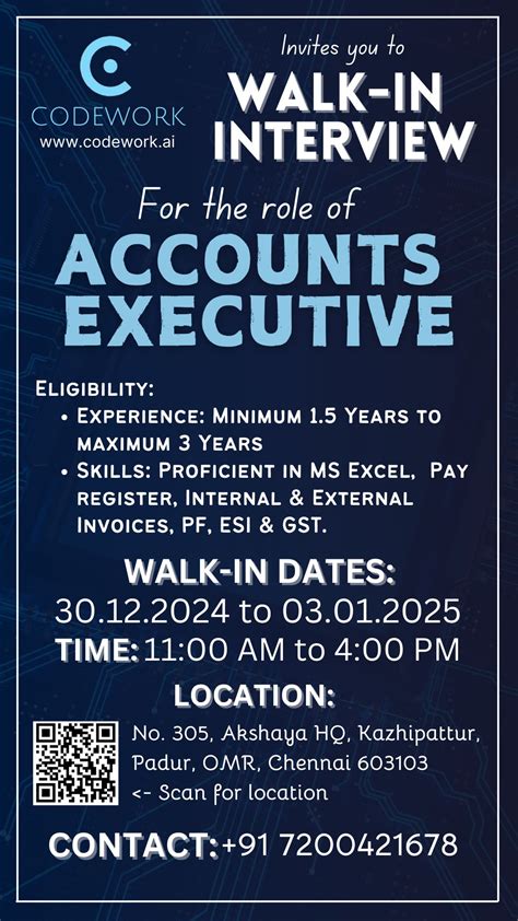 Mageshwari Subramanian On Linkedin Hiring Walkininterview Accountsexecutive Hiring