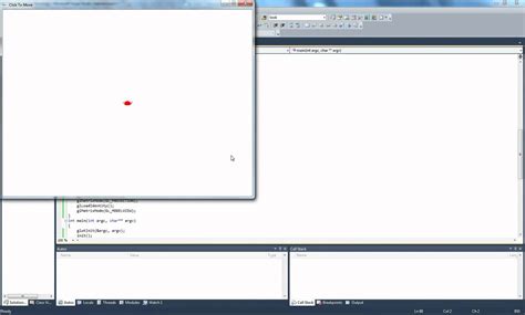 C Opengl Click To Move Youtube
