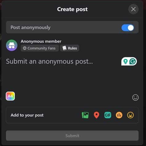 How To Post Anonymously In A Facebook Group Lifehacker