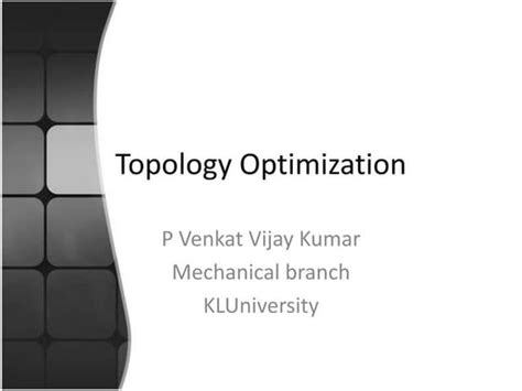 Topologypptx Physics Science