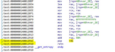 Analyze 64 Bit Rop Stack With Ida Cyber Security Architect Redblue