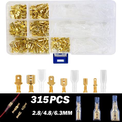 Jual Set Lengkap Terminal Skun Cewe Cowo Terminal Wire Crimp Connector Spade Kit Pcs Pc