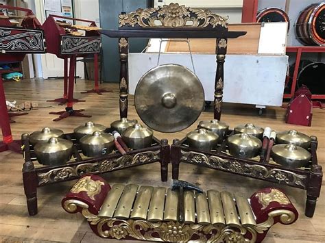 Balinese Gamelan And Percussion Set Reverb Uk
