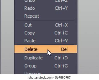 Software Menu Item Save Command Highlighted Stock Illustration Shutterstock